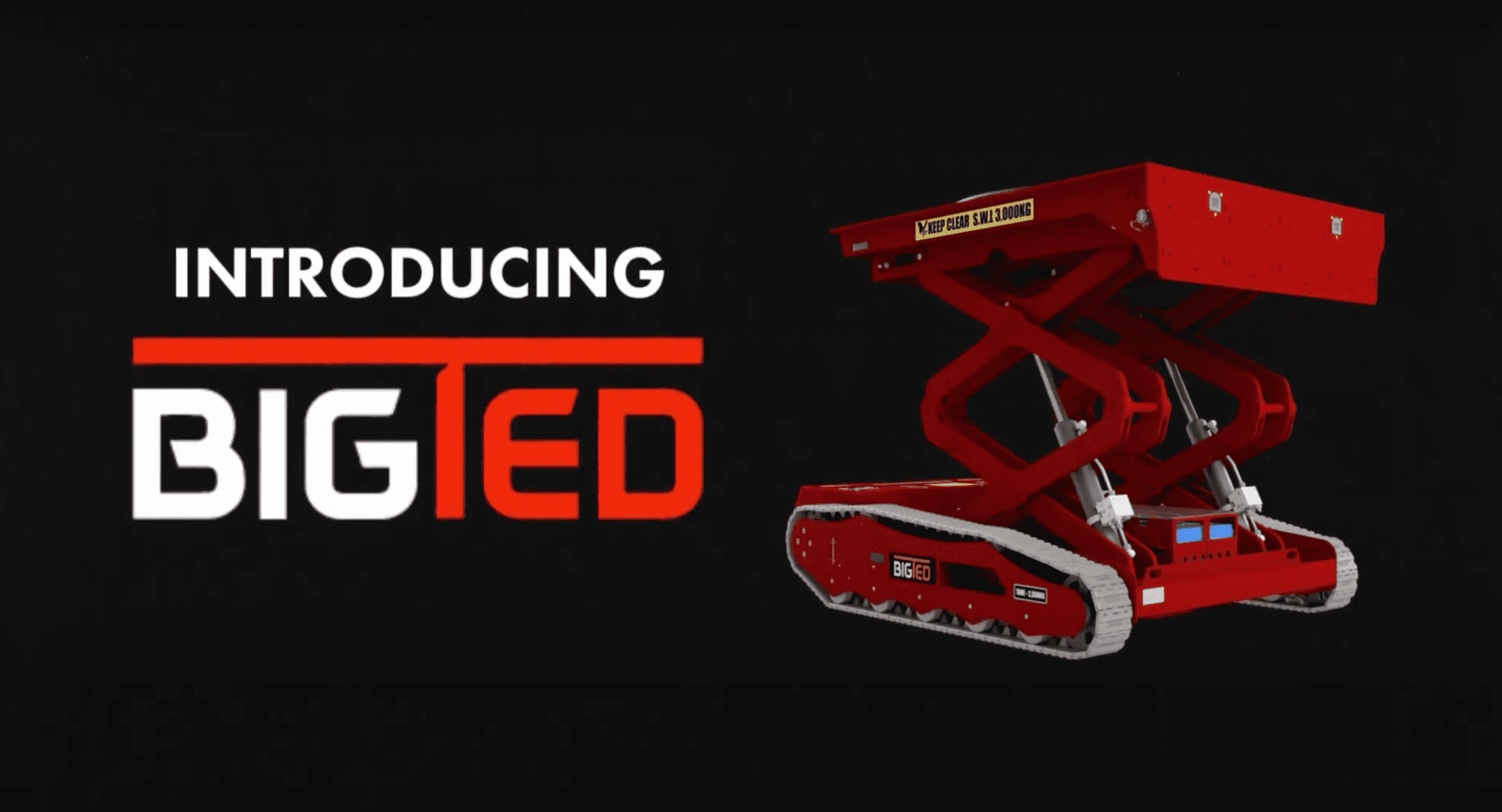Big Tracked Elevating Device (Big TED): Nivek Industries